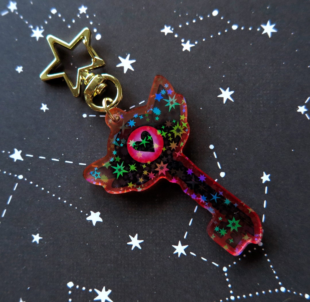 Keekee Hazbin Hotel Key Acrylic Charm - Etsy