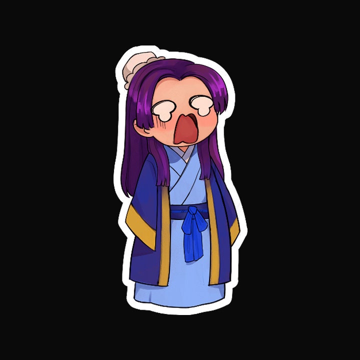 Jinshi Matte Vinyl Sticker - Etsy