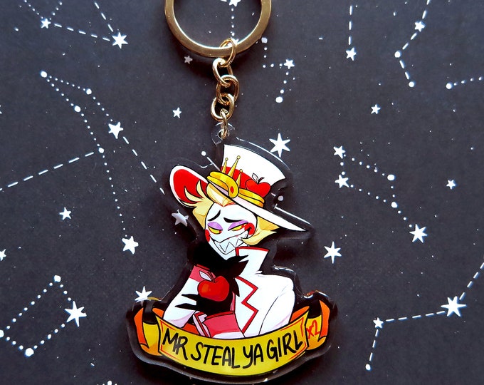 Lucifer Morningstar Hell's Greatest Dad Acrylic Charm - Etsy