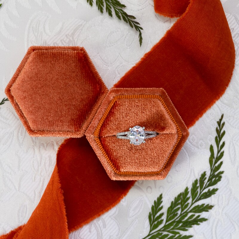 Velvet Ring Box - Etsy