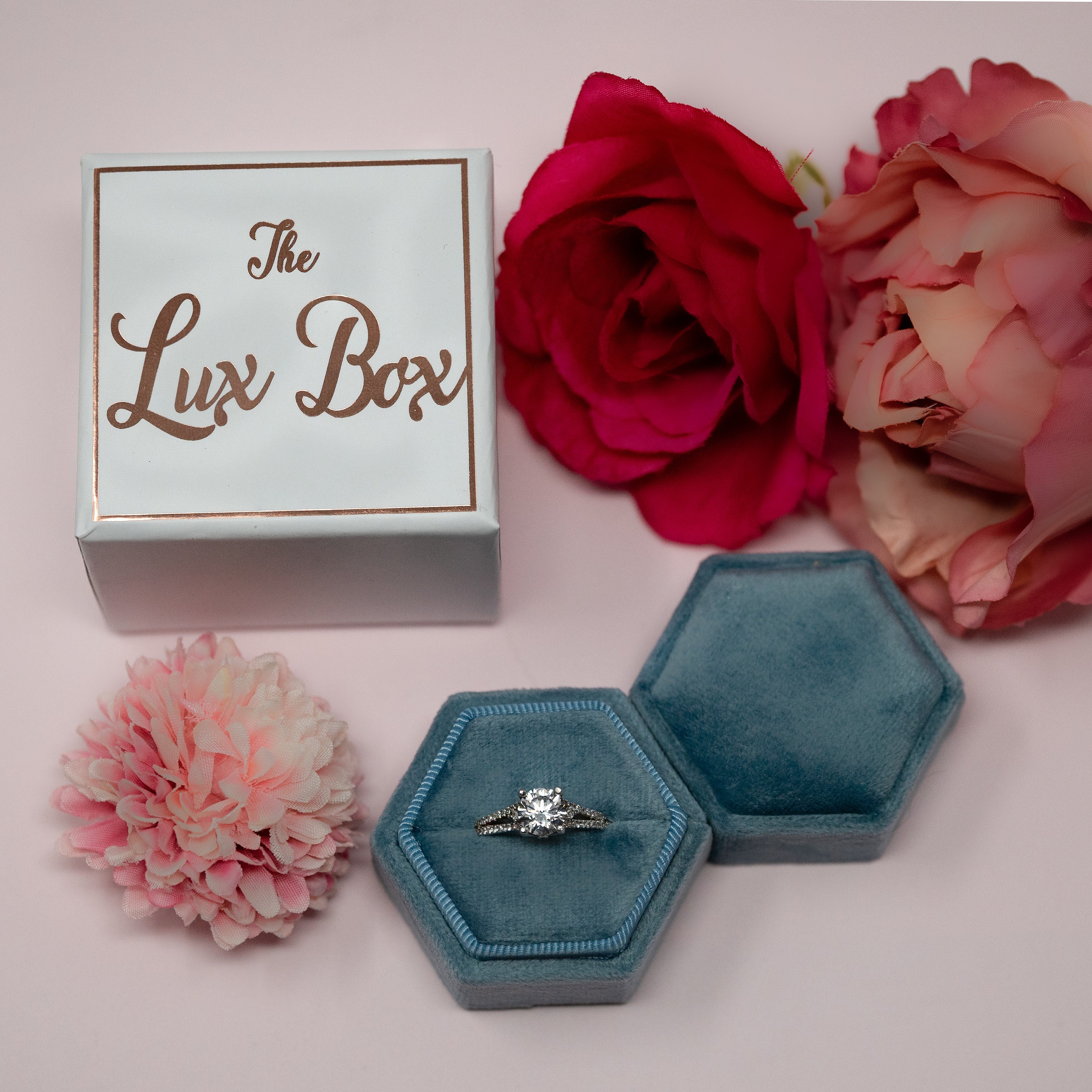 The Lux Box: Velvet Ring Box Proposal Wedding Engagement Photography ...