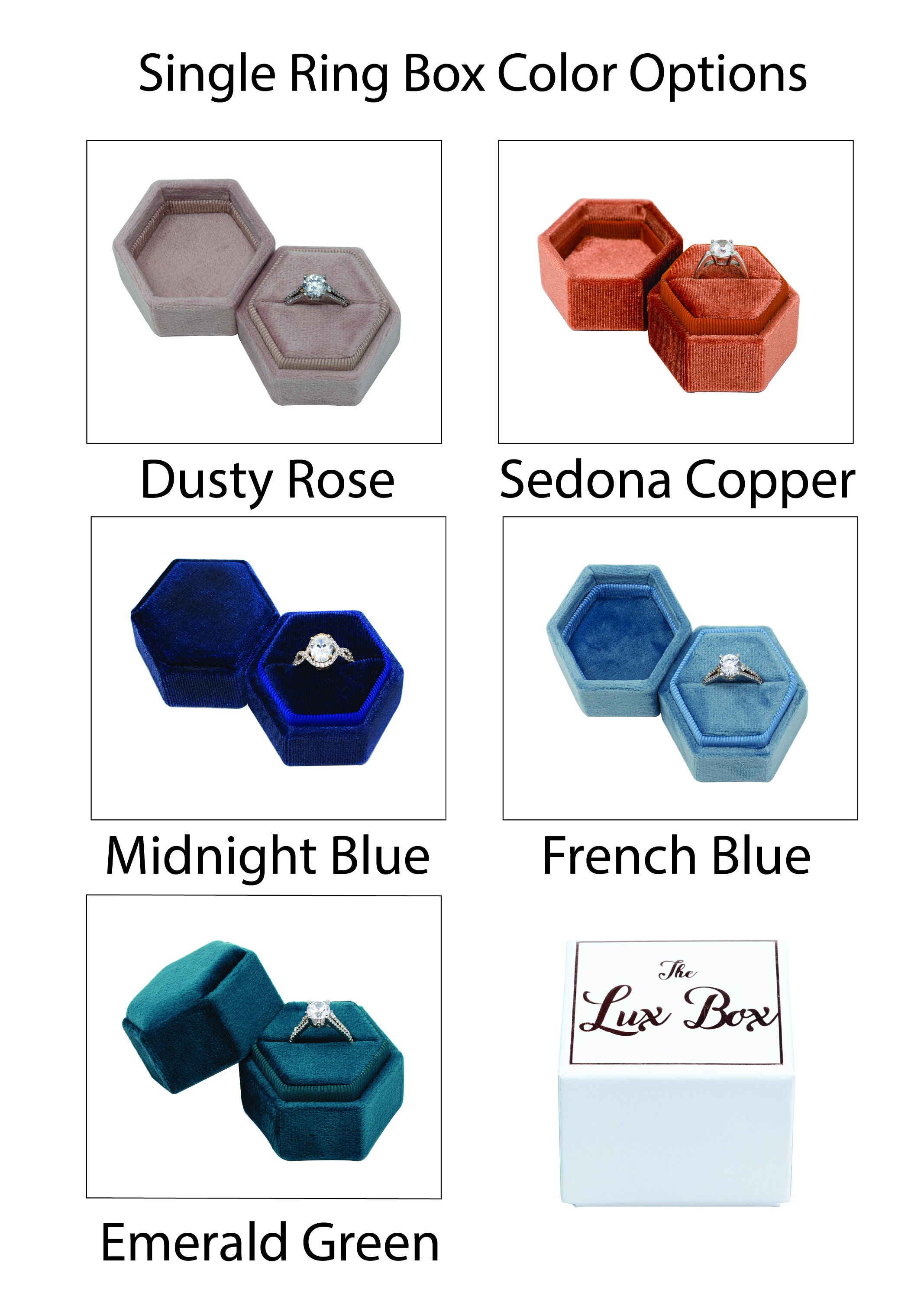 The Lux Box: Velvet Ring Box Proposal Wedding Engagement Photography ...