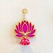Buy Pack of 10 Beautiful Trending Lotus Hangings for Home Decor, Puja ...