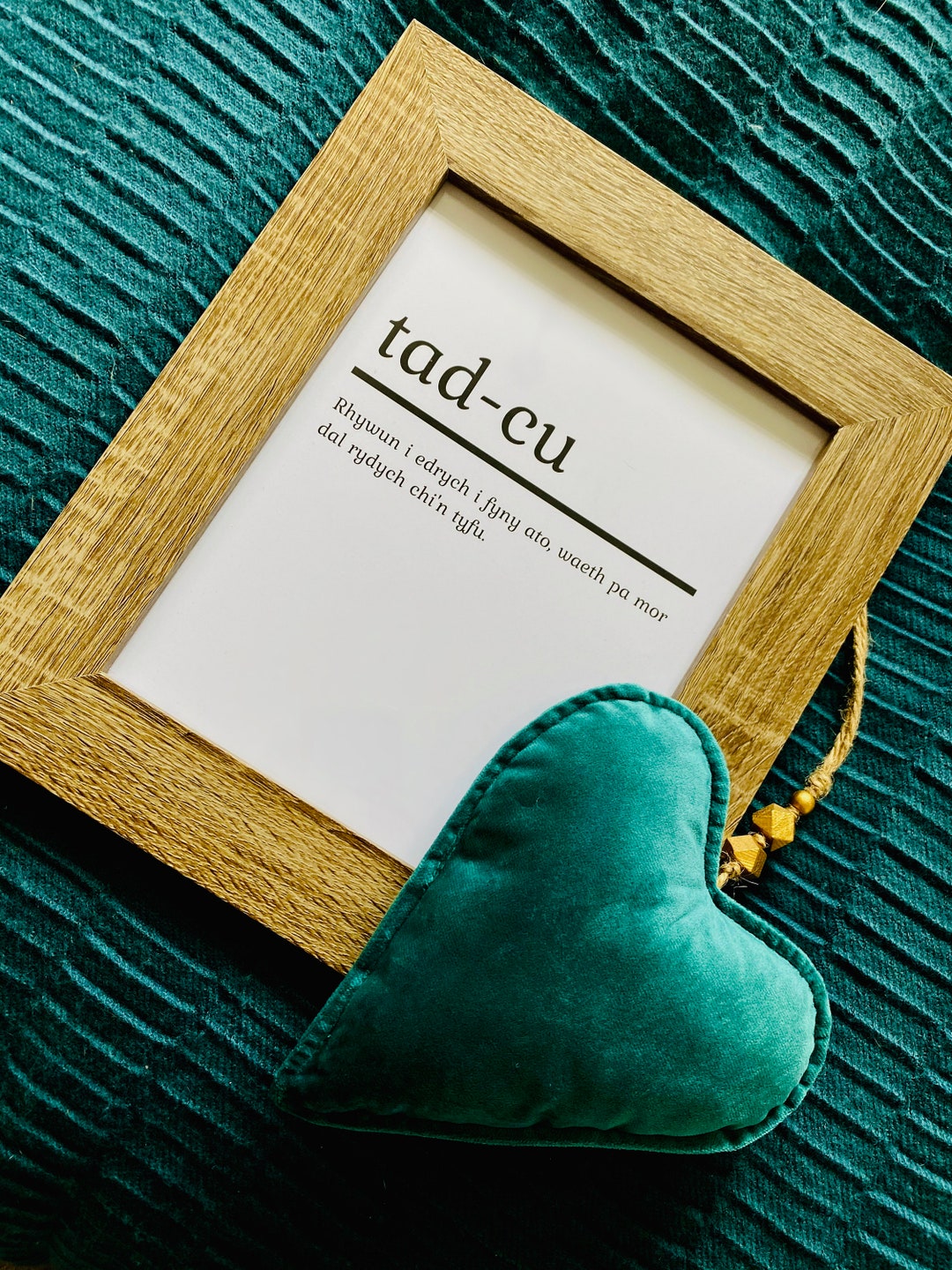 Tad-cu - Welsh/english Language Print - Etsy UK