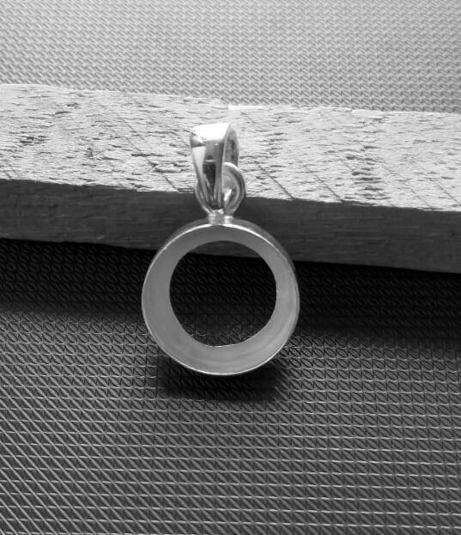 925 Sterling Silver Round Bezel Cup Blank Pendant Collet 3mm- 30mm ...