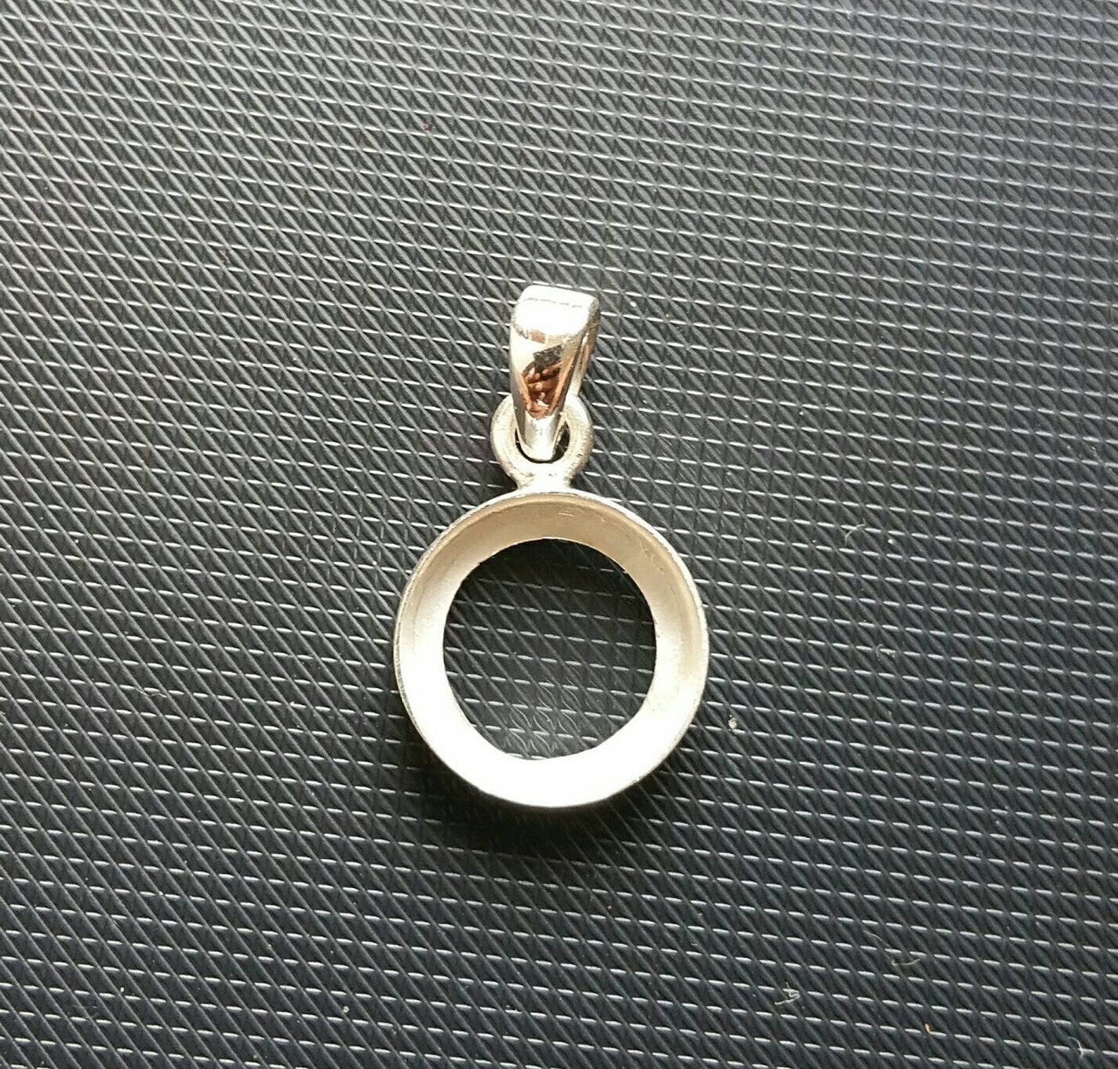 925 Sterling Silver Round Bezel Cup Blank Pendant Collet 3mm- 30mm ...