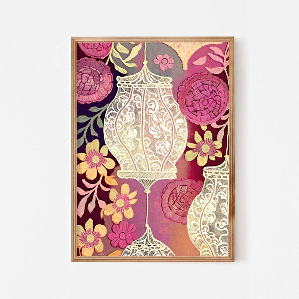 Bohemian Art Print - Etsy