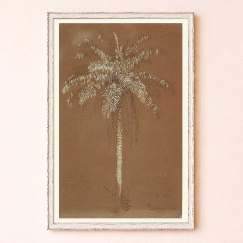 Abstract Palm Tree Prints - Etsy
