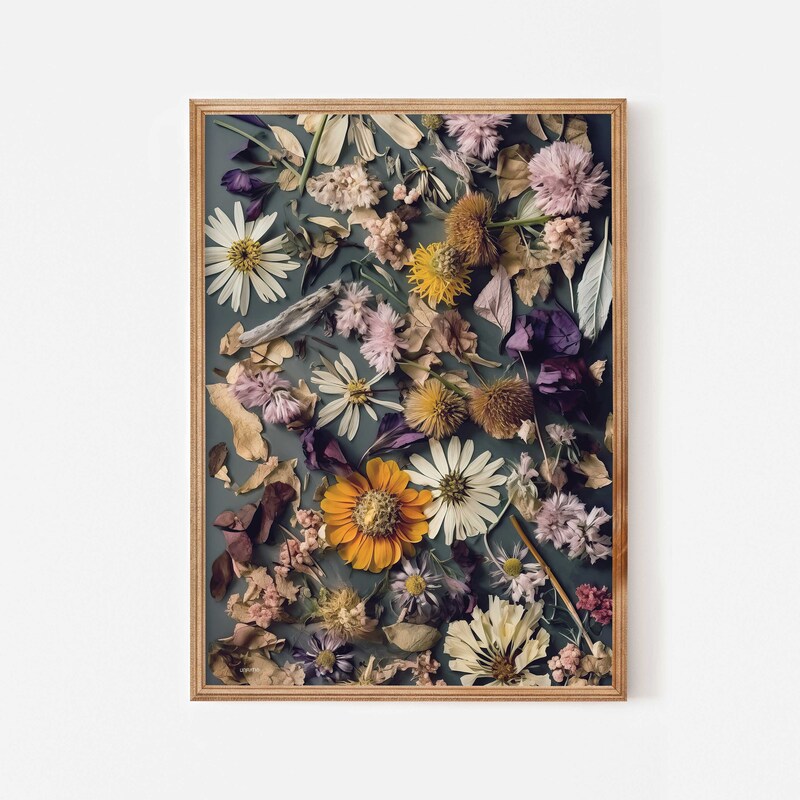 Dried Flower Art - Etsy