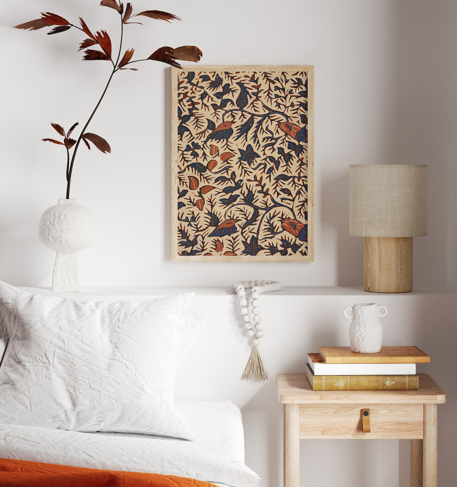 Batik Wall Art Downloadable Print Traditional Tribal Pattern - Etsy