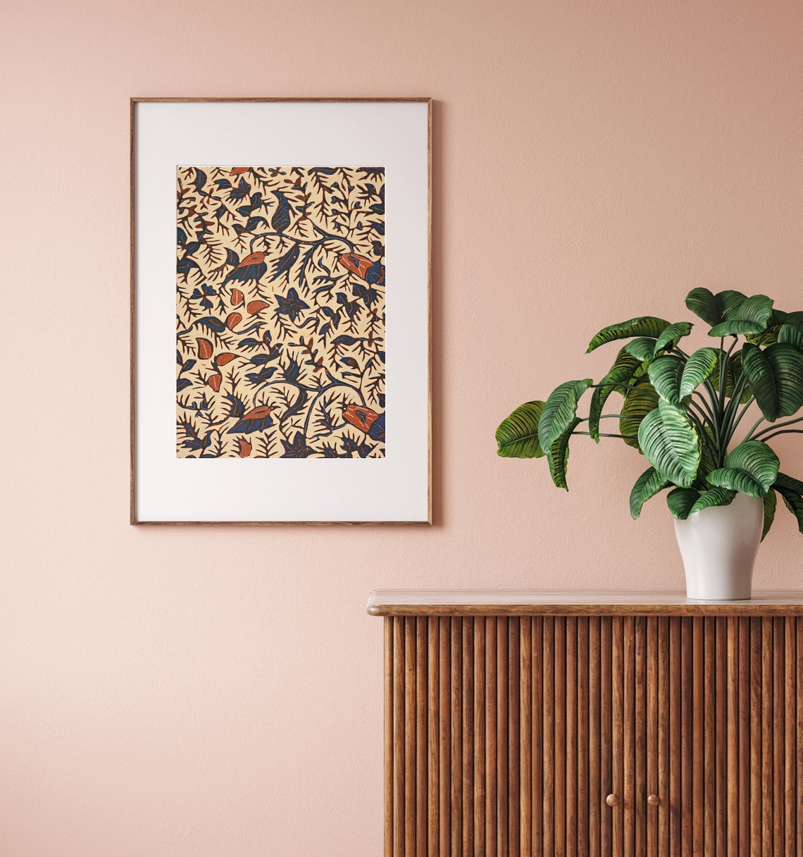 Batik Wall Art Downloadable Print Traditional Tribal Pattern - Etsy