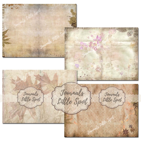 AUTUMN BLISS 12 Back Papers Made for Autumn Bliss Journal | Etsy