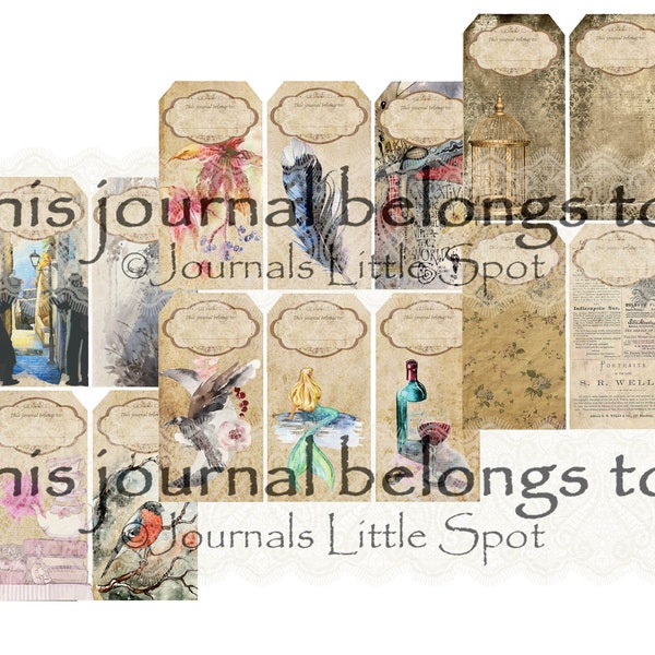 This Book Belongs to Template - Etsy