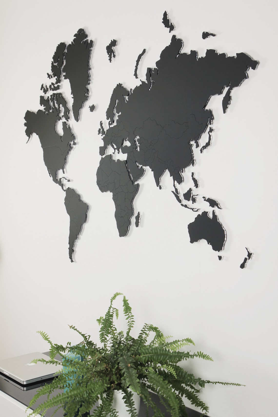 World Map - Vector File Download (high Quality .ai .eps .pdf) - Ideal ...