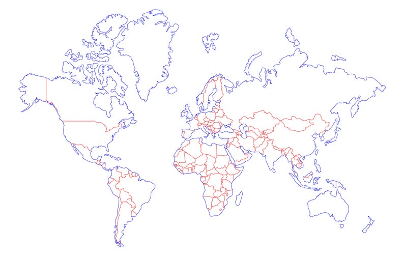 Make Your Own Exclusive Worldonwall World Map - Vector File (.ai .eps ...