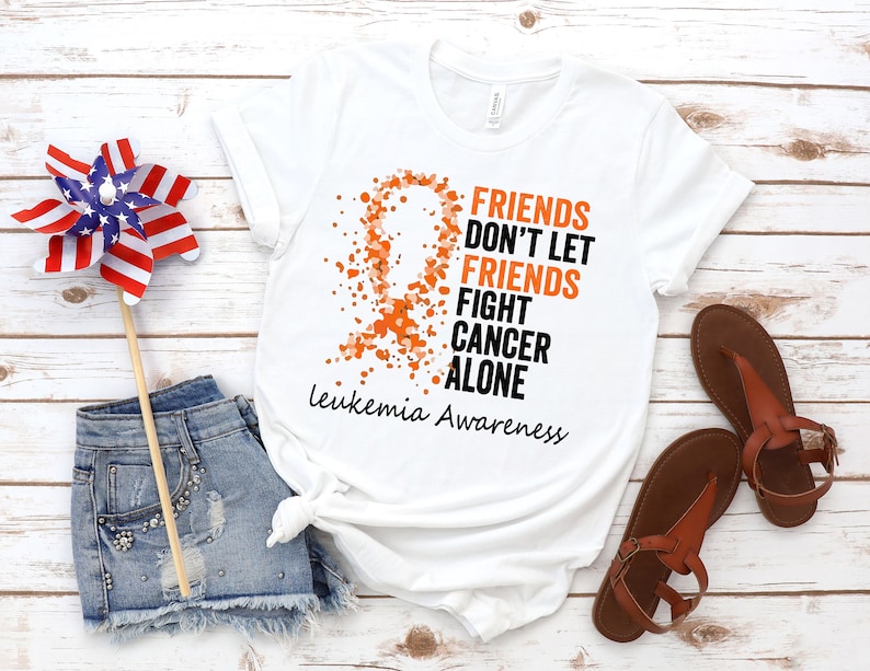 Personalized Leukemia Awareness Friends Don't Let Friends - Etsy