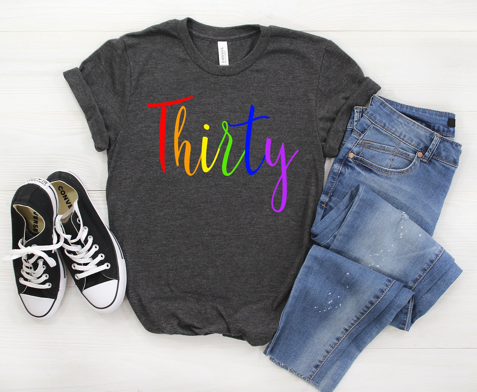 LGBT Shirt Thirty Birthday Pride Parade Shirt 30th Pride | Etsy