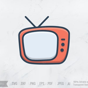 Tv Svg, Tv, Television Svg, Retro Tv Svg, Old Television, Old Tv ...