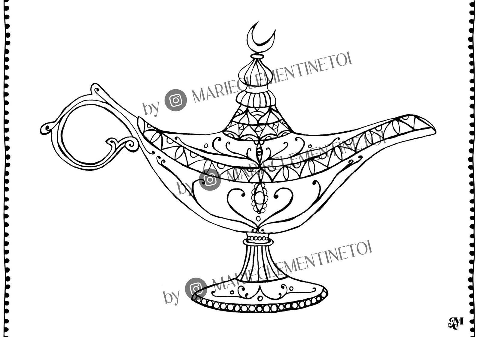 Moroccan Coloring Pages Coloring Pages