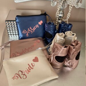 Bridesmaid Gift, Bridesmaid Proposal, Bridesmaid Rollable Shoes ...