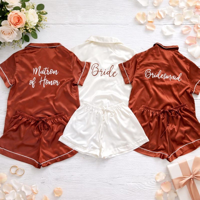 Wedding Matching Pjs Set - Etsy