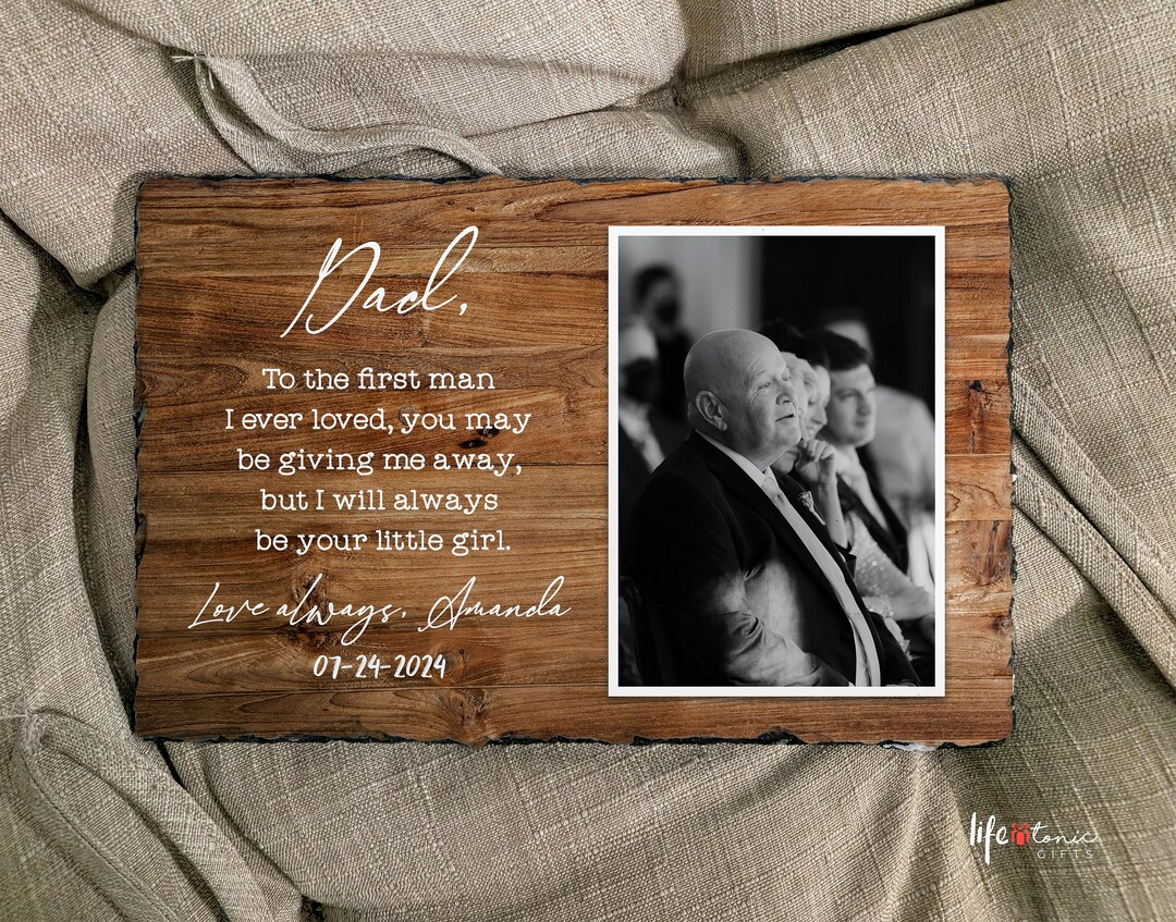 Father of the Bride Gift From Bride, Wedding Gift Dad Dad Wedding Gift ...
