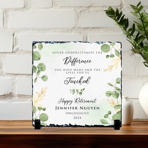 Happy Retirement Gift Never Underestimate the Difference You Made and ...