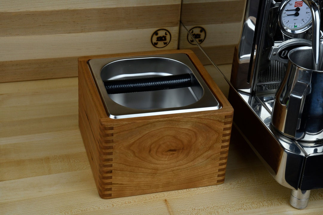 Vermont Cherry Knock Box With Rounded Corners, Finger Joints and a ...