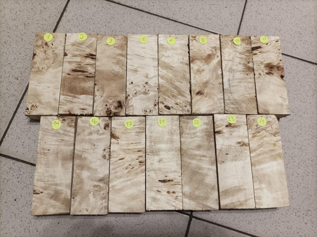 Poplar Spalted Wood Knife Scales Blanks,knife Block,woodworking Lumber ...