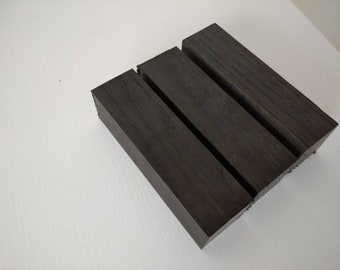 2pcs.lot Bog Oak Morta Wood Woodturning/ Knife Scale Block | Etsy