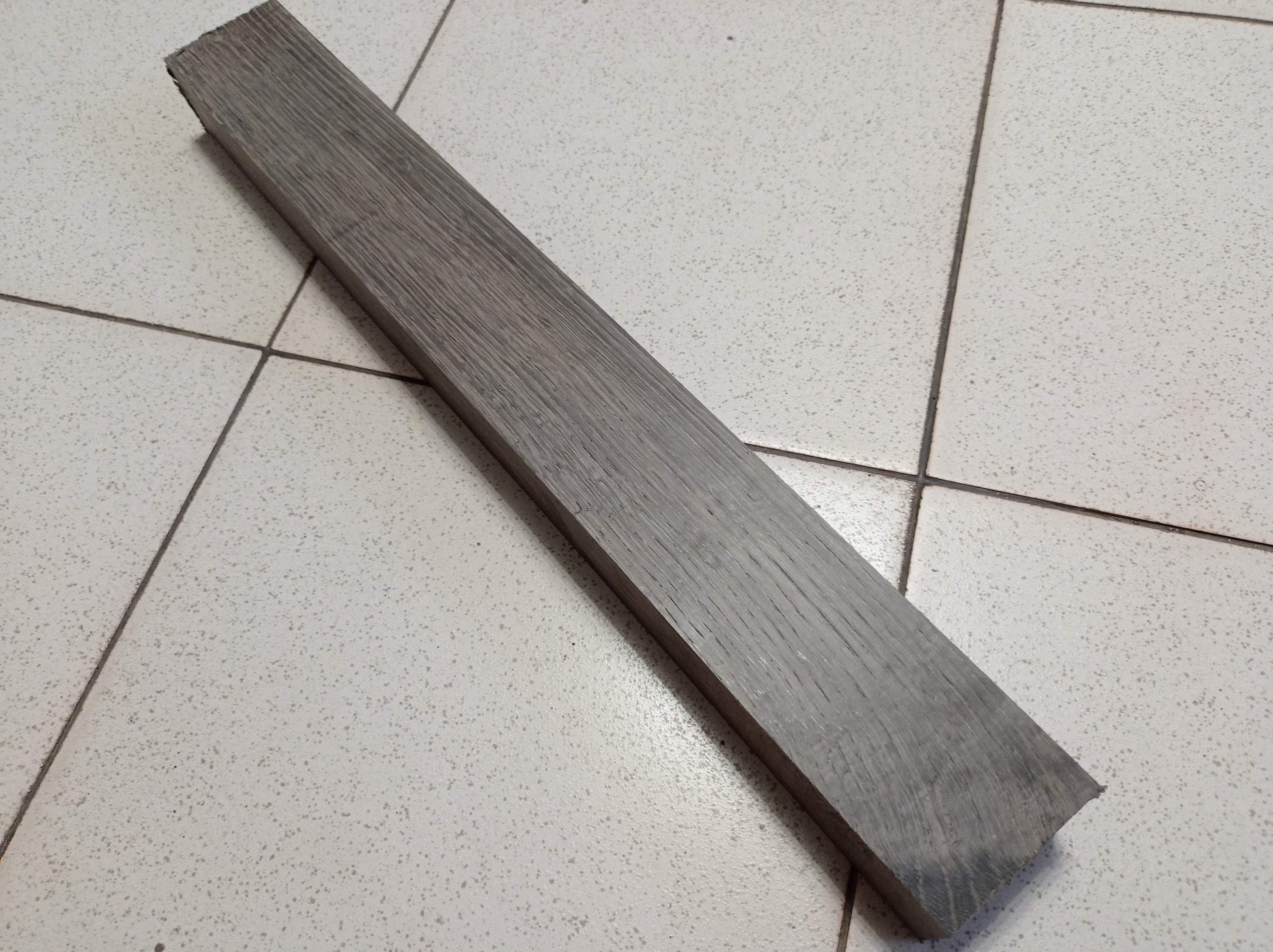 Bog oak board 543x67x50mm slab morta woodblack | Etsy