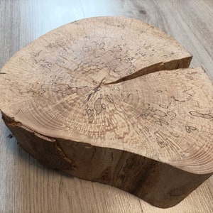 Big Slices,beech Tree,spalted Wood (250x200x90mm) Wood Slices ...