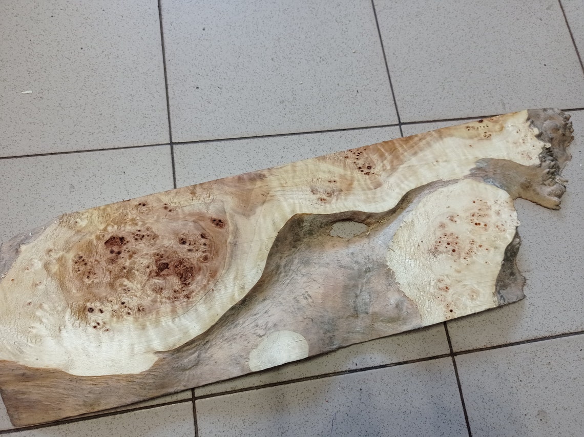 Big Poplar burl wood Burl BlockWoodworking Lumberguitar body | Etsy