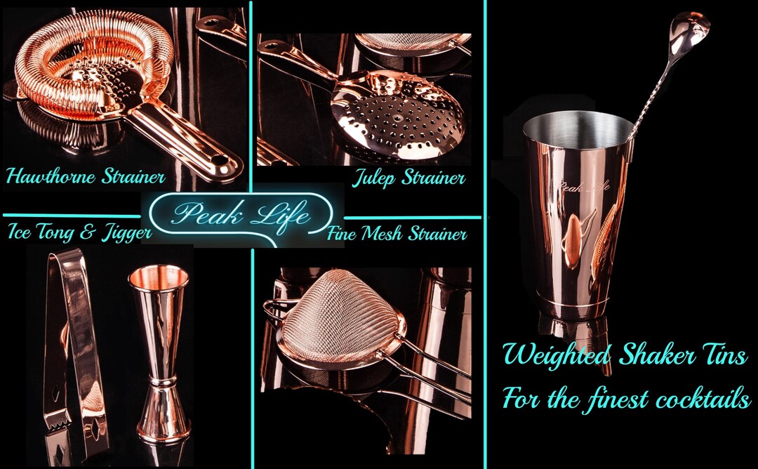 Premium Cocktail Shaker Set | Cocktail Accessories| Barware Set ...