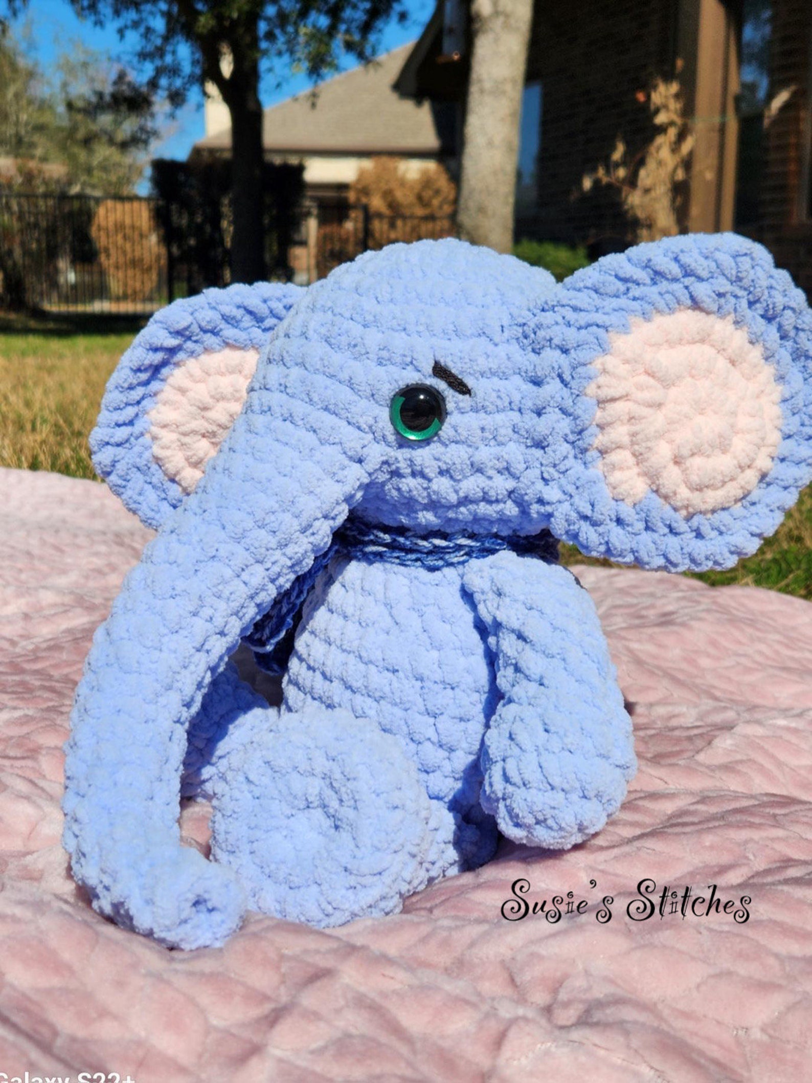 Elouise Elephant Crochet Pattern, PDF Download - Etsy