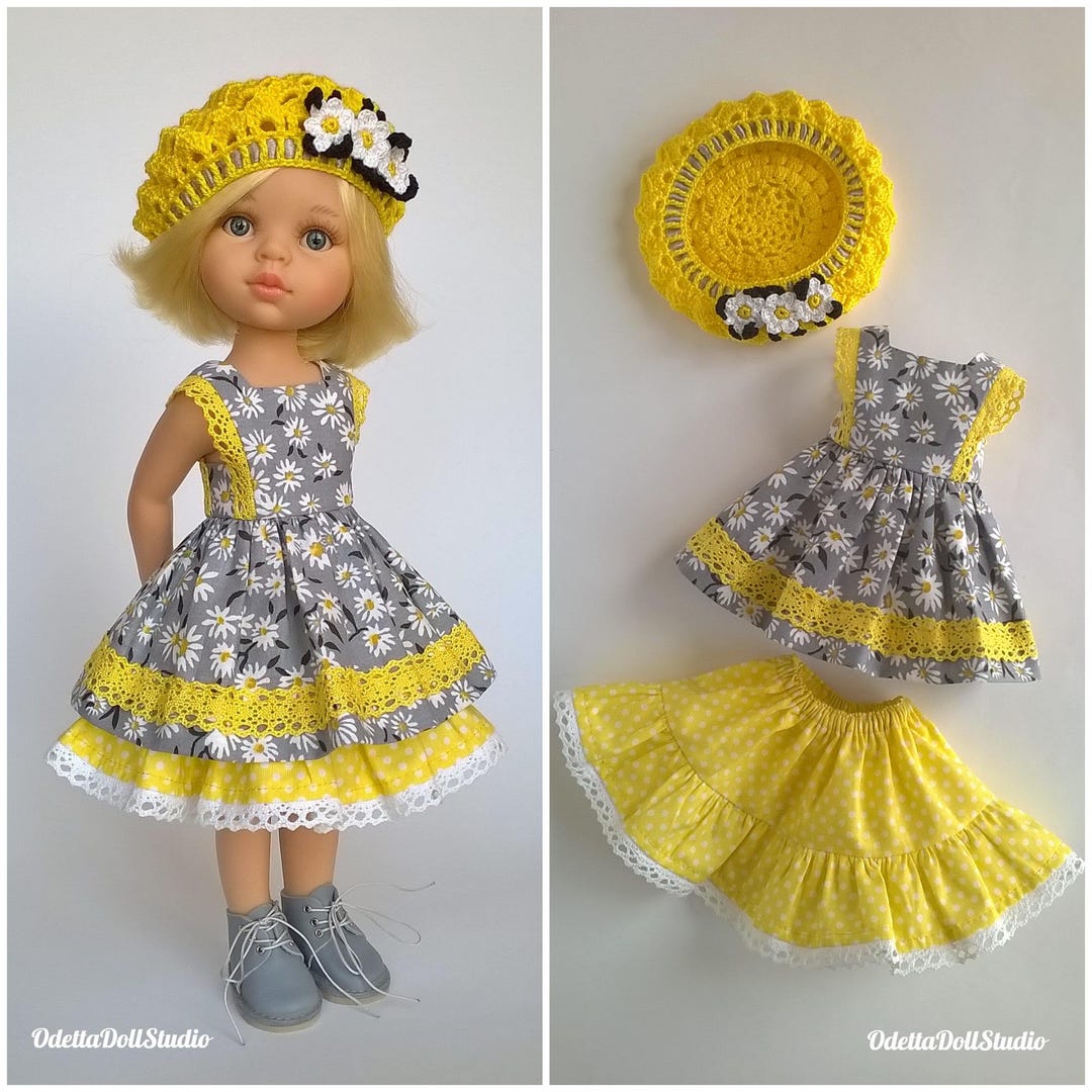 Daisy Outfit for 13 Inch Dolls Paola Reina Las Amigas; Paola Reina Doll ...
