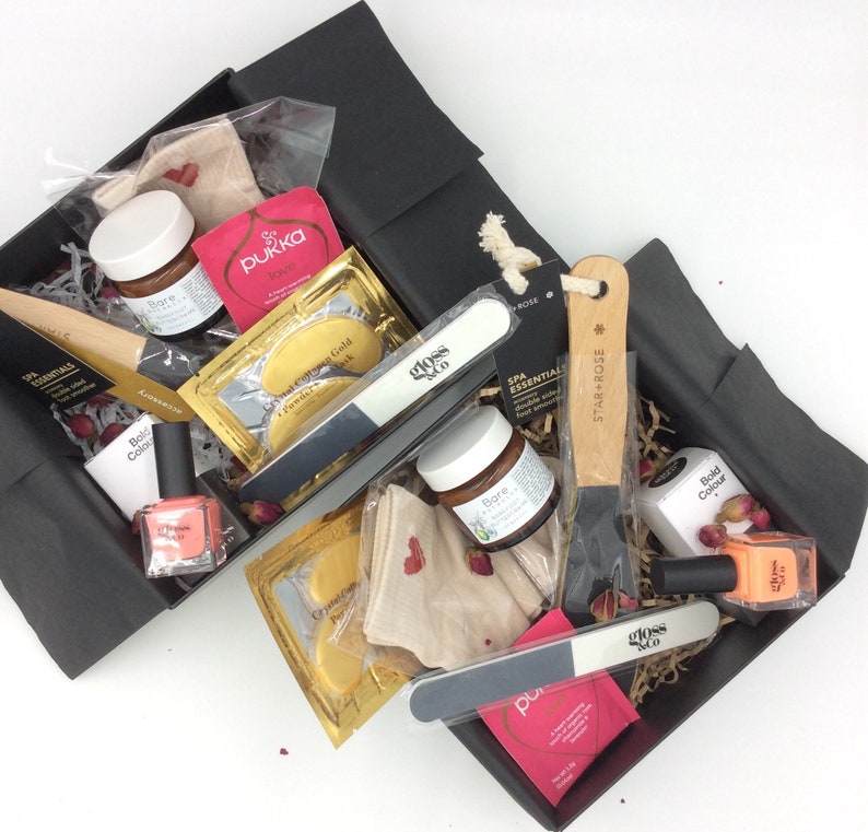 Sweet Feet Pedicure Gift Box Foot Soak Nail Polish - Etsy