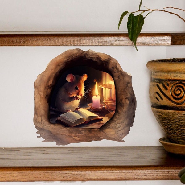 Mouse Wall Decal - Etsy