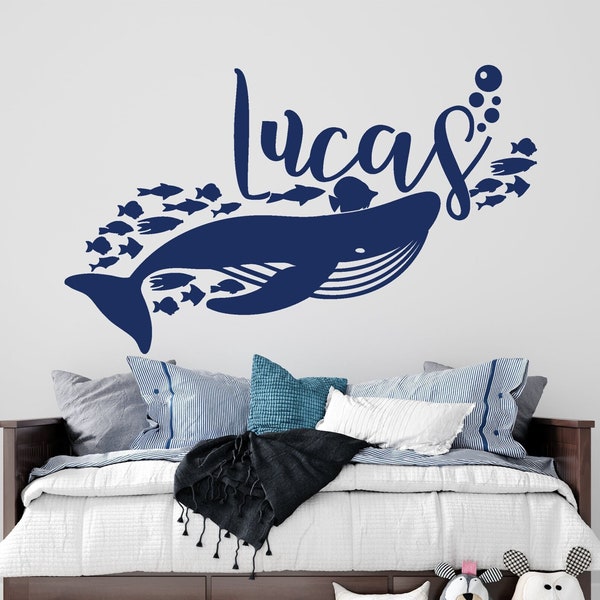 Ocean Wall Decal - Etsy