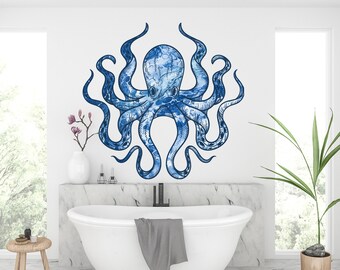 Octopus Suncatcher, Octopus Window Decal, Rainbow Maker, Suncatcher for ...