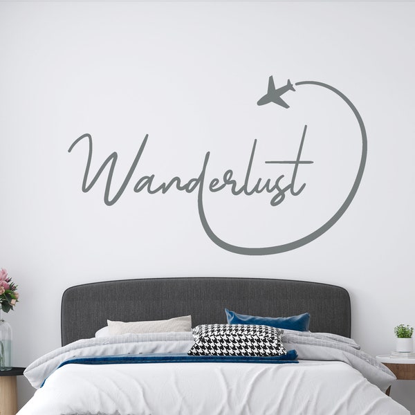 Wanderlust Decal - Etsy