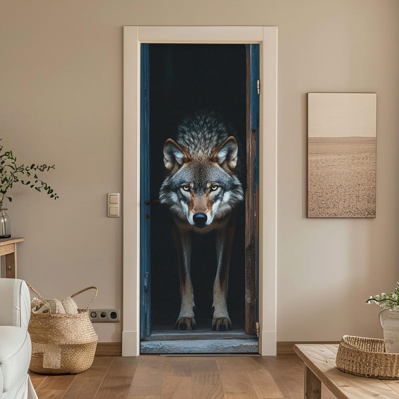 Wolf Door Knocker - Etsy