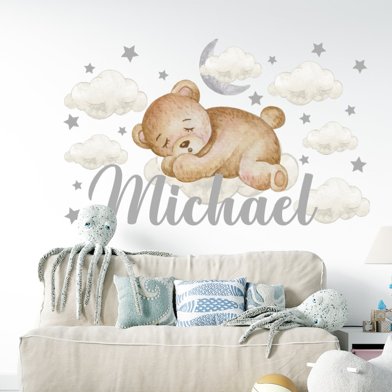 Baby Boy Wall Decal - Etsy