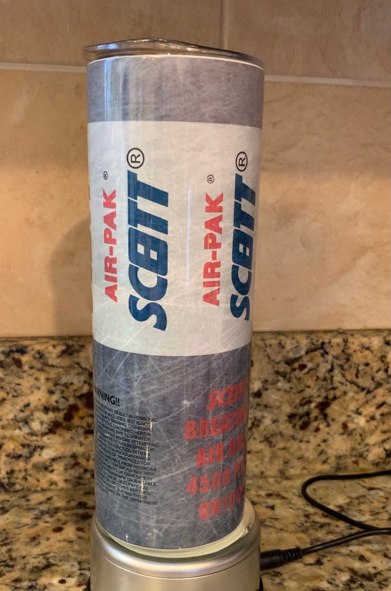 Scott SCBA Bottle 20oz Tumbler - Etsy