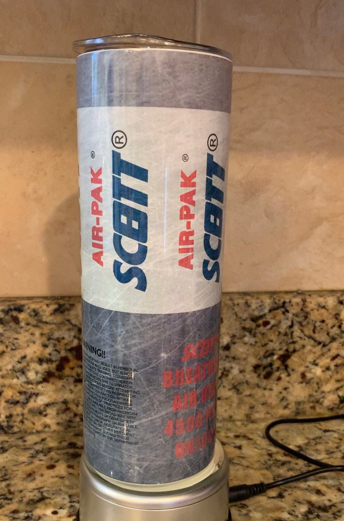 Scott SCBA Bottle 20oz Tumbler - Etsy