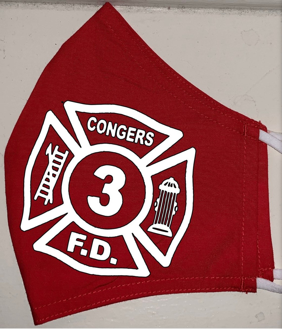 Custom Made to Order Firefighter Face Mask - Etsy