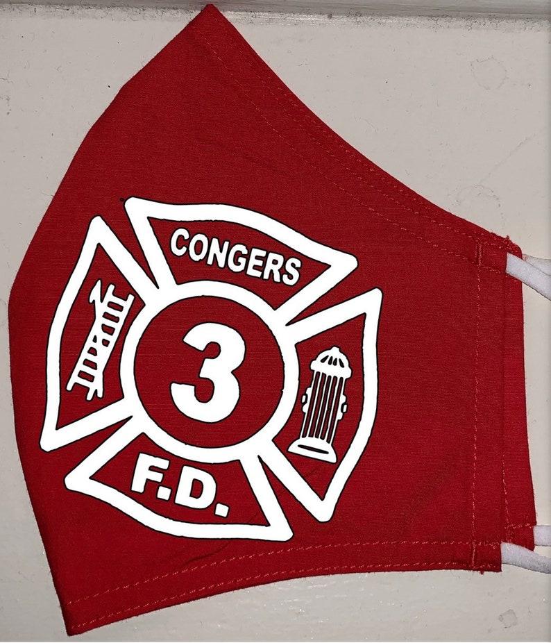 Custom Made to Order Firefighter Face Mask - Etsy