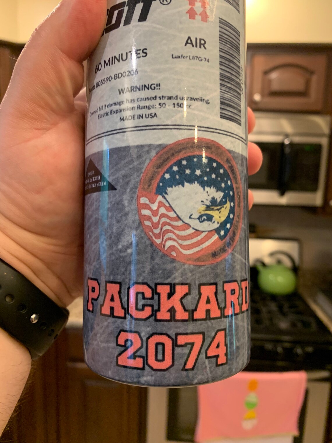 Scott SCBA Bottle 20oz Tumbler - Etsy