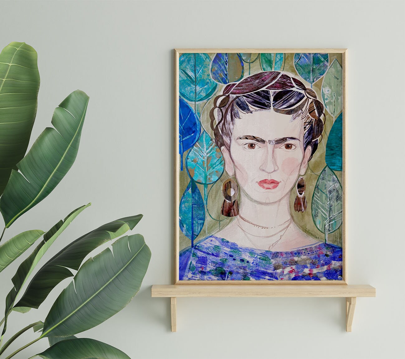 Frida Wall Art impresión frida frida kahlo frida | Etsy