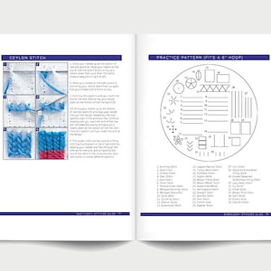 Hand Embroidery Stitches Guide PDF Download, How to Stitch Book DIY ...